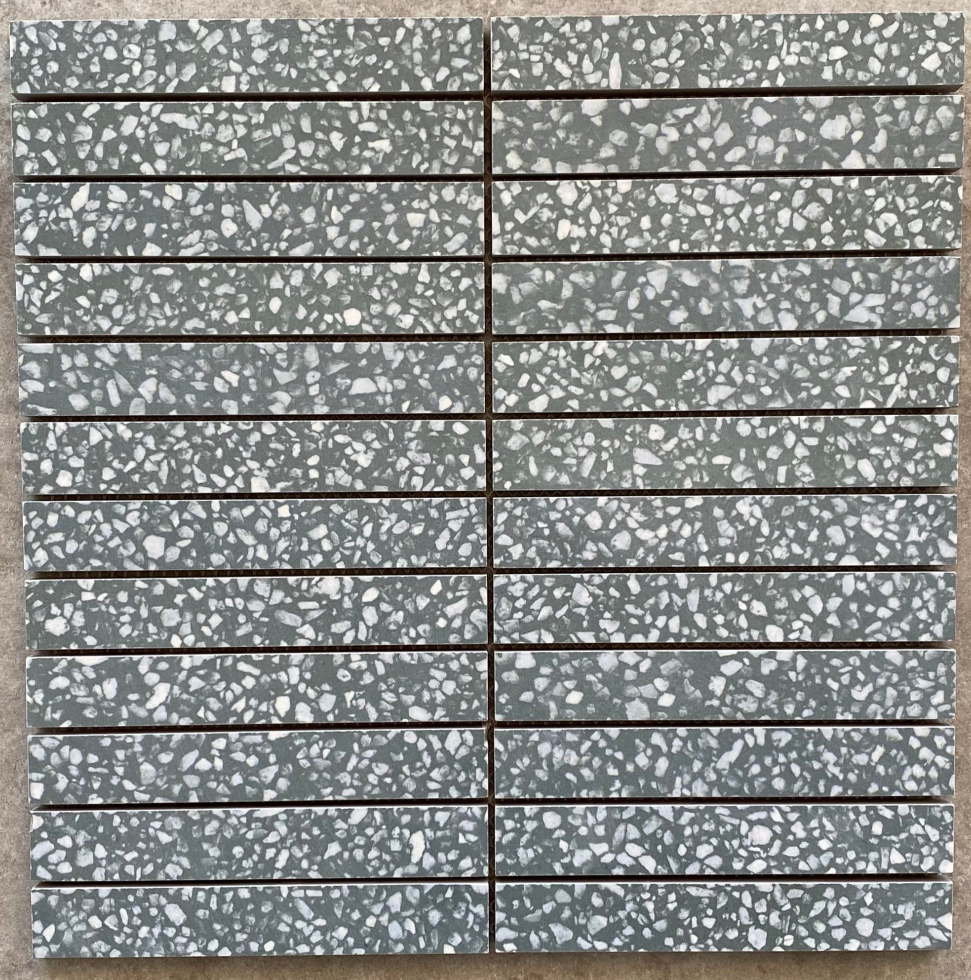 Alta Terrazzo Blue Finger Mosaic – MILLER STONE & CO